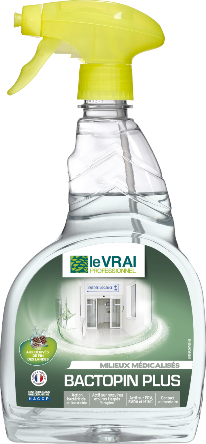 Bactopin Plus Concentré Le VRAI PROFESSIONNEL | Action Pin