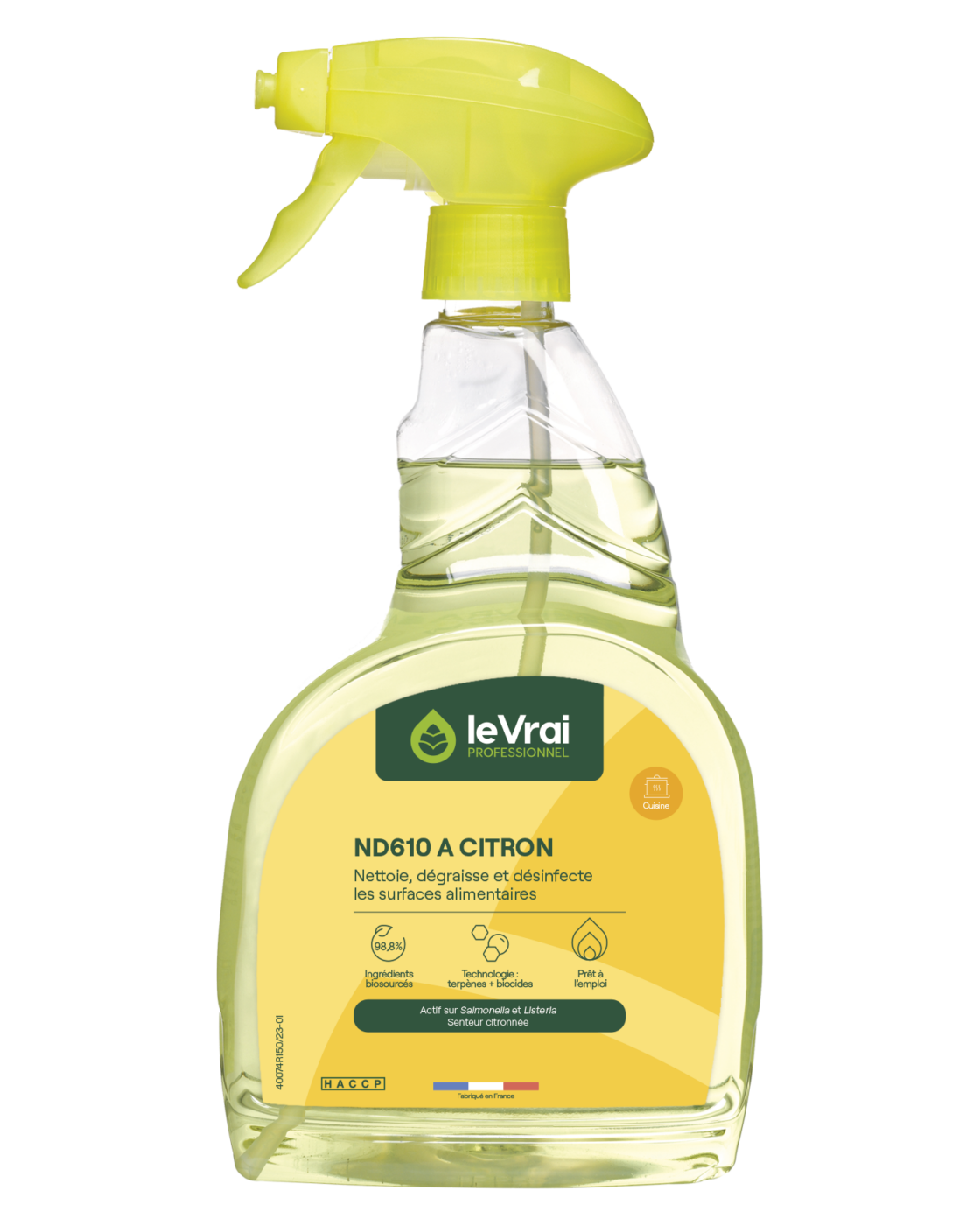 Le Vrai Professionnel ND610 A Citron Produits | Action Pin