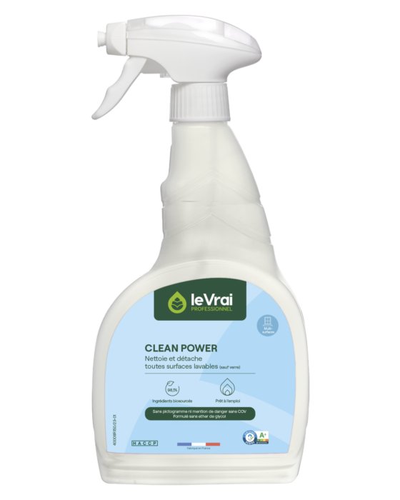 Le Vrai Professionnel Clean Power Produits | Action Pin