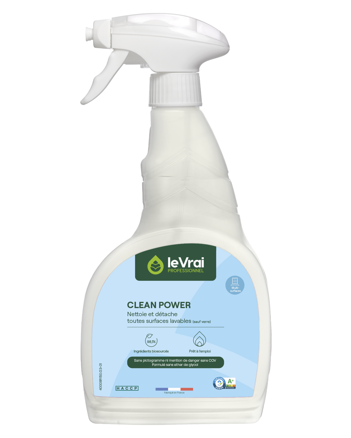 Le Vrai Professionnel Clean Power Produits | Action Pin