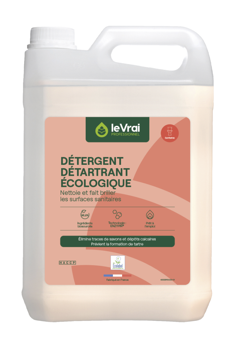 Le Vrai Professionnel Détergent Détartrant Sanitaires Ecologique ...
