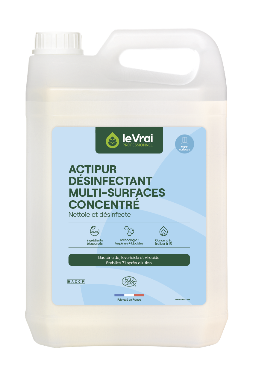 Le Vrai Professionnel Actipur Désinfectant Multi-Surfaces Concentré Produits | Action Pin
