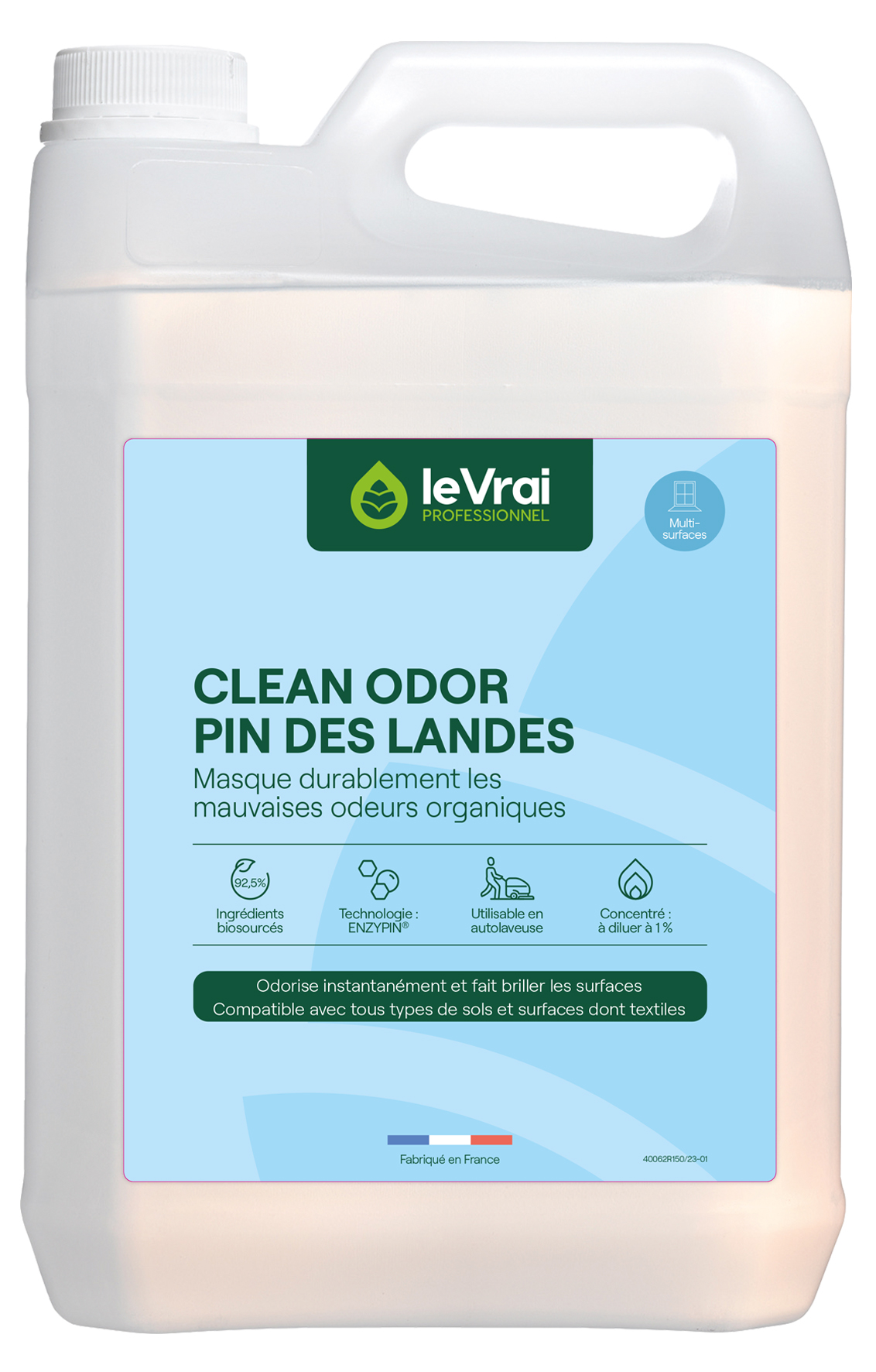 Clean Odor Pin des Landes Produits | Action Pin
